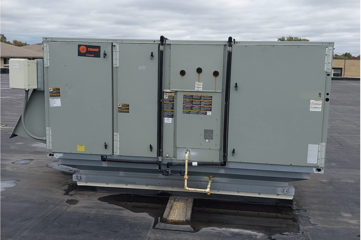 Microchannel Coil (MCHX) Conversion in a Trane® YCD151F